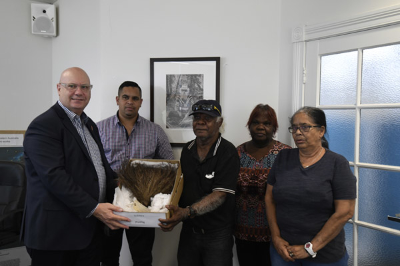 Nyamal Nation welcomes the return of cultural heritage material | AIATSIS