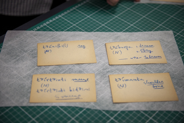 Conservation of Indigenous language cards | AIATSIS corporate website