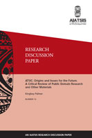 ATSIC: Origins and Issues for the Future. A Critical Review of Public ...